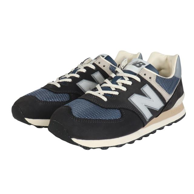 ニューバランス(new balance)スニーカー スポーツシューズ 574 ブラック グレー U574SGGD カジュアルシ…