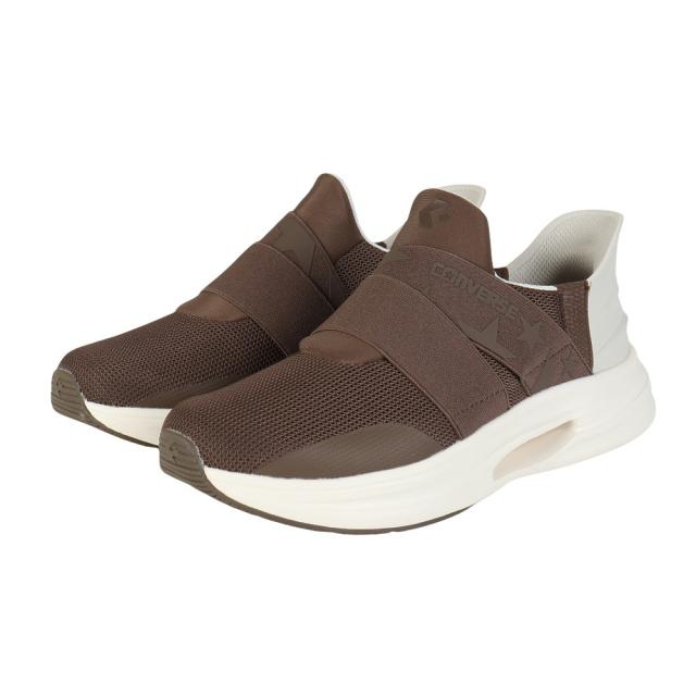 コンバース(CONVERSE)スニーカー スポーツシューズ ケイブスター スリットスライド XG ブラウン 33600142(…