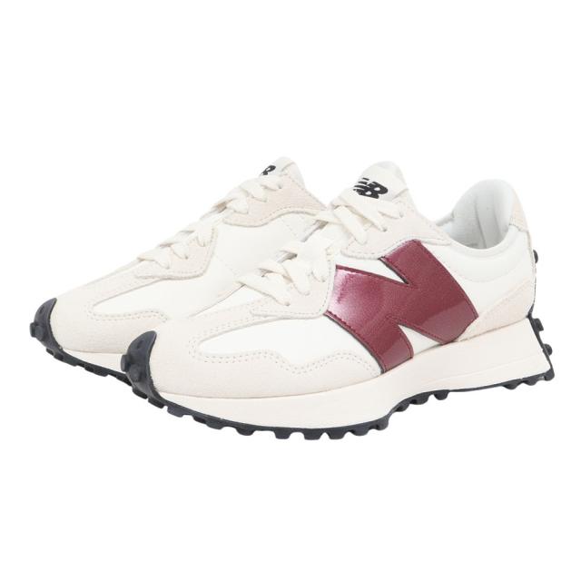 ニューバランス(new balance)スニーカー スポーツシューズ 327 ホワイト バーガンディ WS327JWCB カジ…