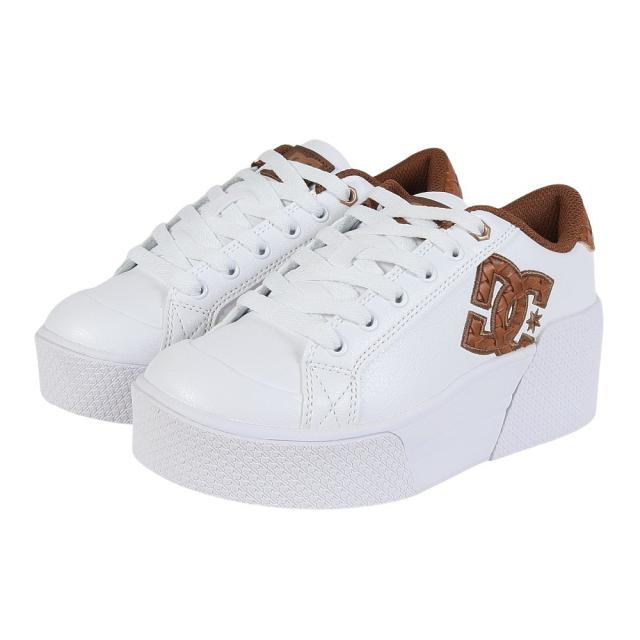 ディーシーシューズ(DC SHOES)スニーカー ボーダーシューズ チェルシー ライト ウェッジ フットウェア ホワイト ブラ…