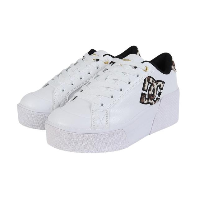 ディーシーシューズ(DC SHOES)スニーカー ボーダーシューズ チェルシー ライト ウェッジ フットウェア ホワイト ブラ…