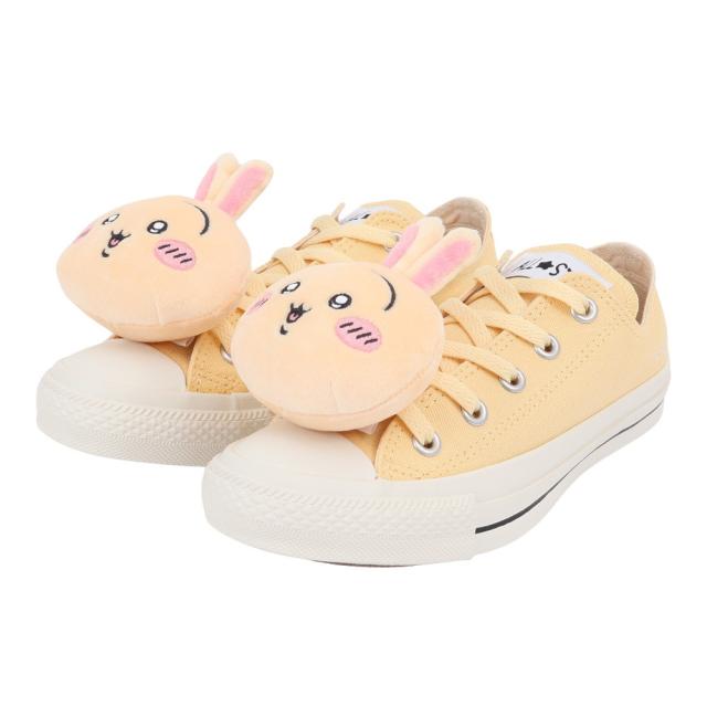 コンバース(CONVERSE)スニーカー キャンパスシューズ オールスター MC OX ちいかわ U 31314172(Lad…