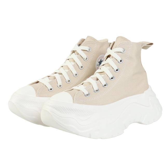 コンバース(CONVERSE)スニーカー キャンパスシューズ オールスター シティハイク HI LBG ベージュ 313158…