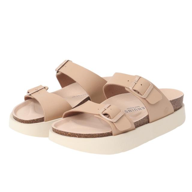 ジェニュインズ(GENUINS)スポーツサンダル TIKA ベージュ 25SPG104211JTSLN レジャー アウトドア …