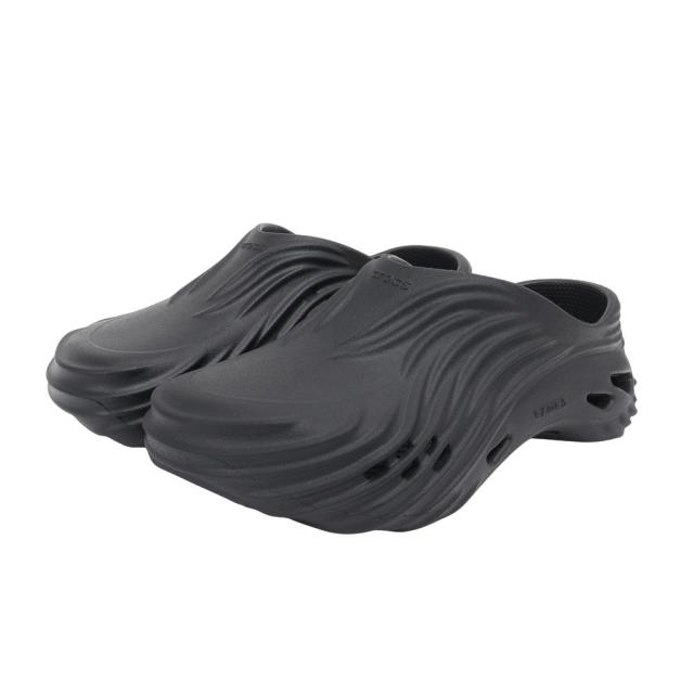 クロックス(crocs)サンダル エコー ウェーブ Blk/Blk ブラック 210521-060 スポーツサンダル(Men’…