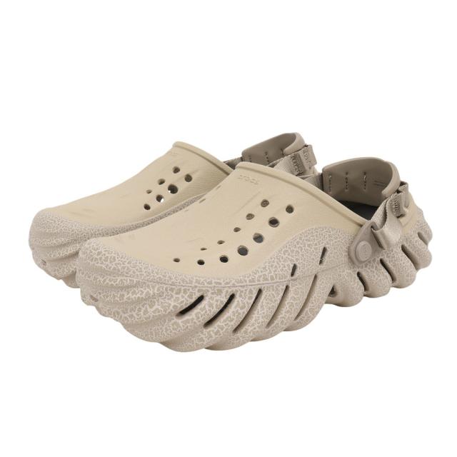 クロックス(crocs)サンダル エコー クラックル クロッグ Moth ブラウン 211630-0LJ スポーツサンダル(M…