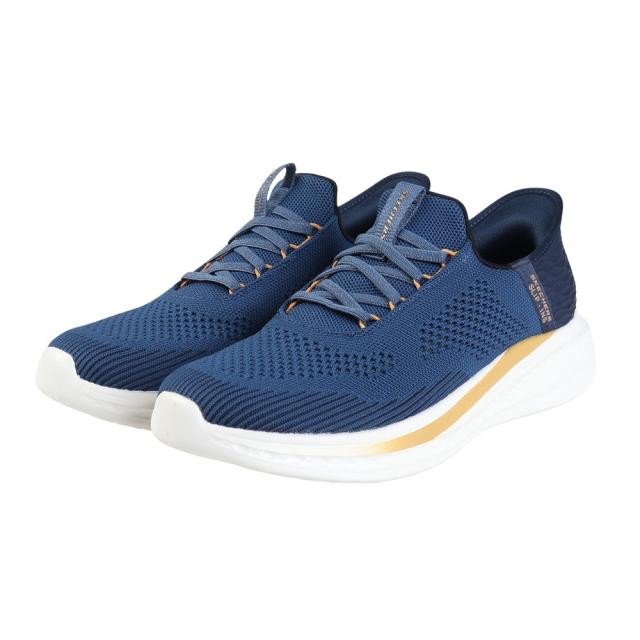 スケッチャーズ(SKECHERS)カジュアルシューズ スリップインズ スレイドクイント ブルー 210810-BLU スニーカ…