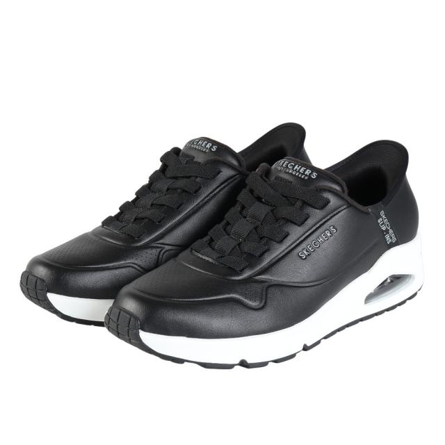 スケッチャーズ(SKECHERS)カジュアルシューズ スリップインズ ウノ イージー エア ブラック 183005-BLK ス…