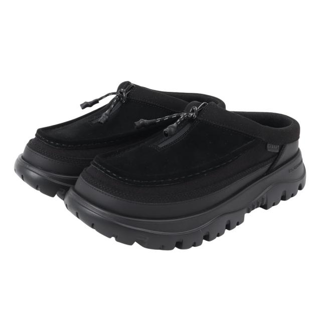 シャカ(SHAKA)カジュアルシューズ ジップ モカシン ミュール EX ブラック SK-347 BLACK スエード (Me…