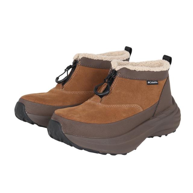 コロンビア(Columbia)カジュアルシューズ スカイライド ジップ ウォータープルーフ ブラウン YU9096 255 ブ…
