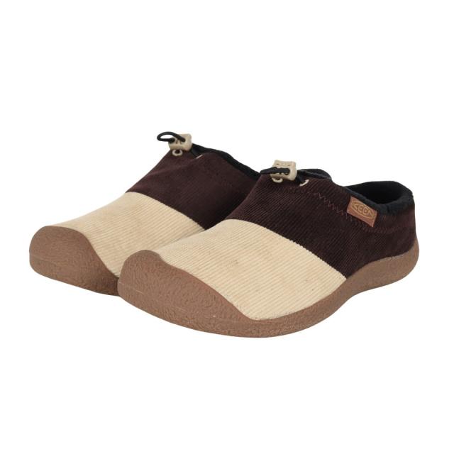キーン(KEEN)モックシューズ カジュアルシューズ ハウザー スリー スライド スリッポン ブラウン 1031046 シュー…