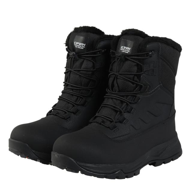 アイスピーク(ICEPEAK)ブーツ カジュアルシューズ ALOFI MR ブラック S8 78268 100 990 スノー…