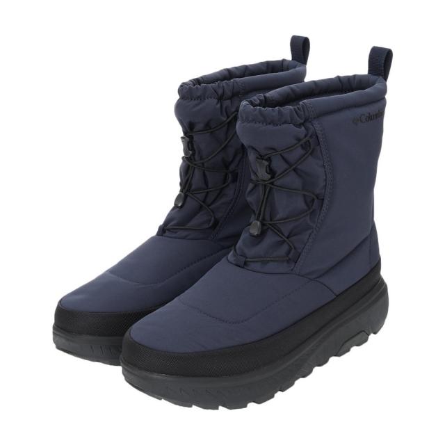 コロンビア(Columbia)イエローテイル ブーツ ウォータープルーフ オムニヒート ネイビー YU2586 492 カジュ…
