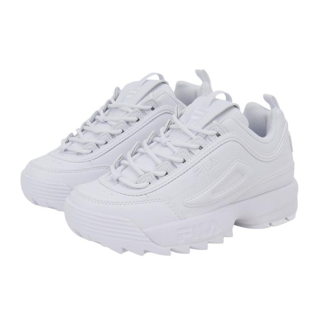 フィラ(FILA)カジュアルシューズ ディスラプター 2 ホワイト USS23029101 スニーカー スポーツ(Lady’s)
