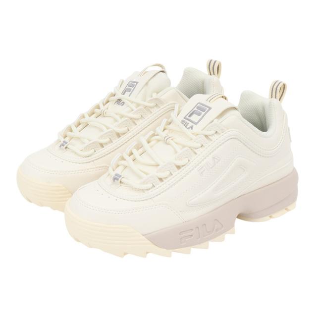 フィラ(FILA)カジュアルシューズ ディスラプター 2 オフホワイト USS25007103 スニーカー スポーツ(Lady…