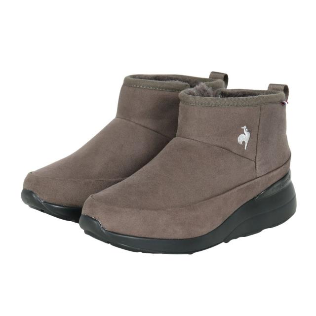 ルコックスポルティフ(lecoqsportif)ブーツ カジュアルシューズ LCS ムート グレー シルバー LU5FBT91…