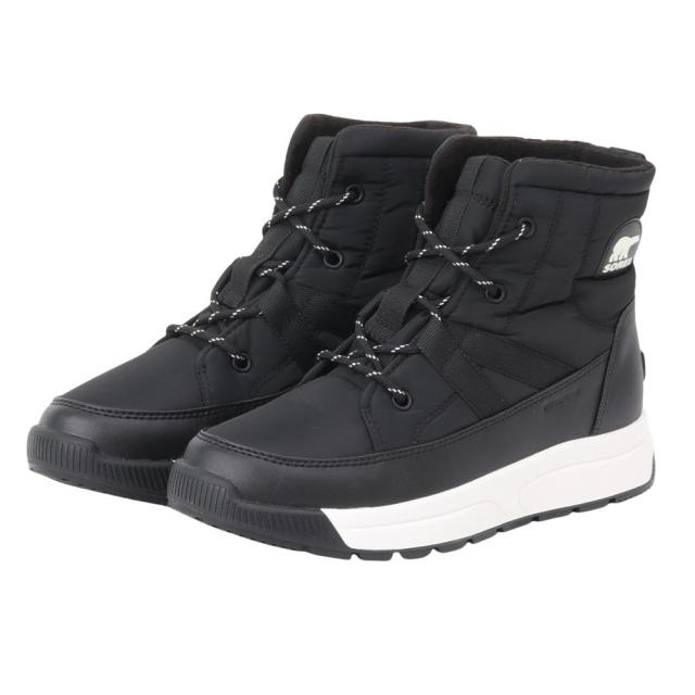 ソレル(SOREL)ブーツ カジュアルシューズ ウィットニー 3 ミッド ウォータープルーフ ブラック NL5282 010 …