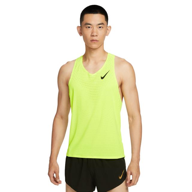 ナイキ(NIKE)ドライフィット ADV エアロスイフト ランニングシングレット FN4232-702(Men’s)