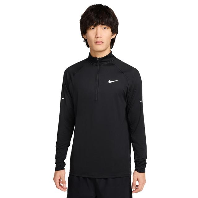 ナイキ(NIKE)ドライフィット ストライド ハーフジップ MIDLAYER 長袖 ランニングトップ HV2181-010(M…