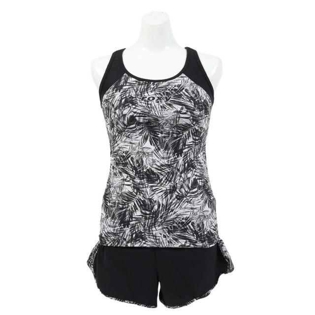 ロキシー(ROXY)フィットネス水着 レディース 水泳 水陸両用 READY OR NOT 24FWRSW244503BLK(…