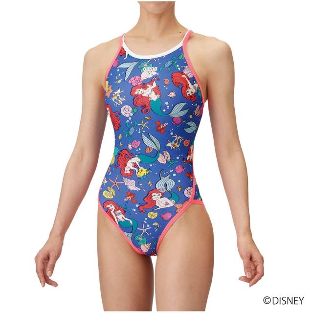 アリーナ(ARENA)競泳水着 水泳 リトル・マーメイド トレ-ニングワンピ-ス AS5SWM56L BLPK(Lady’s)