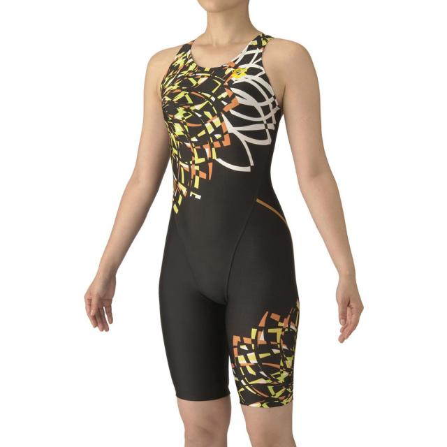 アリーナ(ARENA)フィットネス水着 レディース 水泳 &フィットネスワンピ-ス スパッツ AS5FWF15L M-LLサイ…