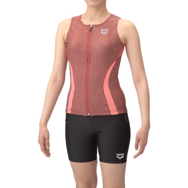 アリーナ(ARENA)フィットネス水着 水泳 すらっとセパ フィットネスセパレーツ AS5SWF41L OROR オレンジ(L…