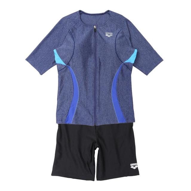 アリーナ(ARENA)フィットネス水着 水泳 すらっとセパ フィットネスセパレーツ AS5SWF44L BLBL(Lady’s)