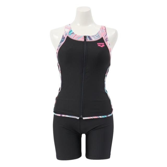 アリーナ(ARENA)フィットネス水着 水泳 フィットネスセパレート Yバック AS5SWF48L GYPK(Lady’s)