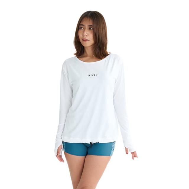 ロキシー(ROXY)フィットネス水着 レディース 水泳 Roxy Fitness LET IT BE 水陸両用 3点セット 青…