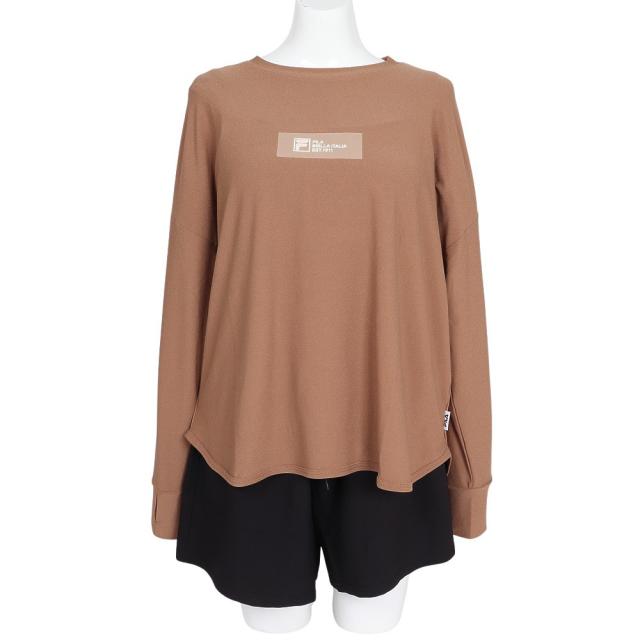 フィラ(FILA)プルオーバータンキニ 4点セット 325605 -BN(Lady’s)