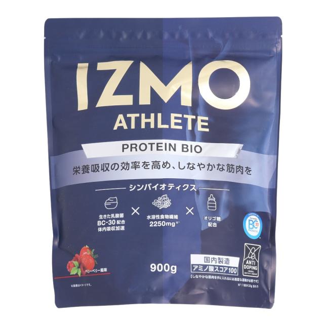 イズモ(IZMO)IZMO ATHLETE 900 プロテイン BIO ベリーベリー風味 900g 約28食入(Men’s、L…の通販はau ...
