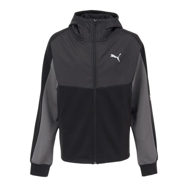 プーマ(PUMA)TAD ニット ジャケット 528013 01 BLK(Men’s)