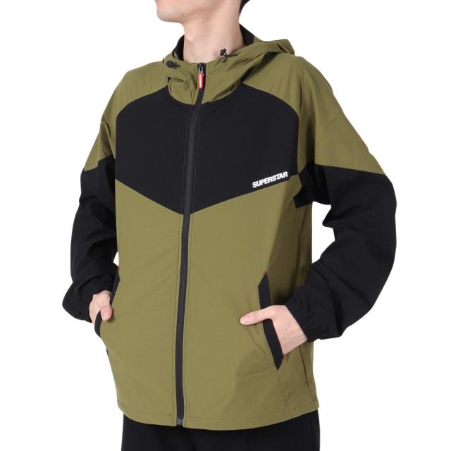 ミズノ(MIZUNO)ジャケット メンズ SUPERSTAR クロスフーディ  32JCS30039(Men’s)
