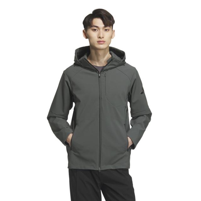 アディダス(adidas)プレミアム スポーツ 圧着加工フリースウーブン フードジャケット F6835-KA1219(Men’…