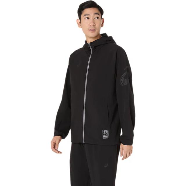 アシックス(ASICS)はっ水ストレッチウーブンフーディー ブレーカーシャツ 2031F167.001(Men’s)