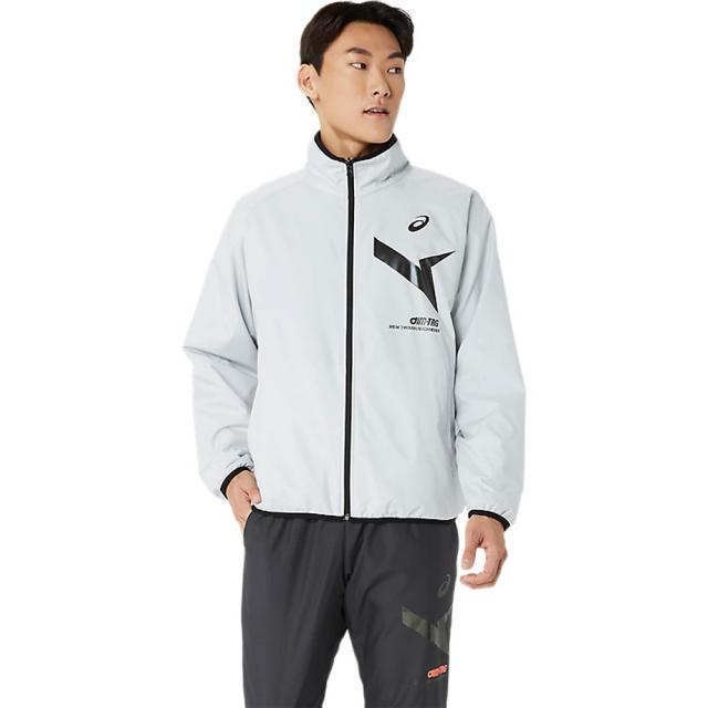 アシックス(ASICS)AIM-TRG リバーシブル ウインドブレーカー フリース ジャケット 2031E726.020(Me…