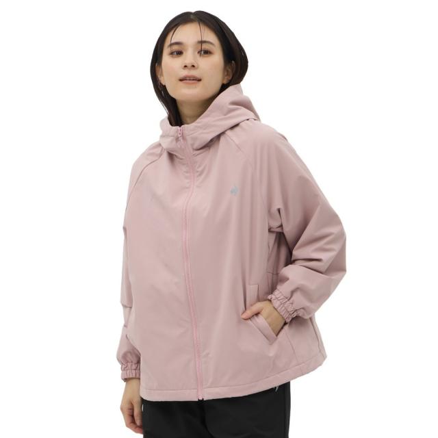 ルコックスポルティフ(lecoqsportif)裏起毛ウィンドブレーカージャケット LT5FWB30L PK00(Lady’s)