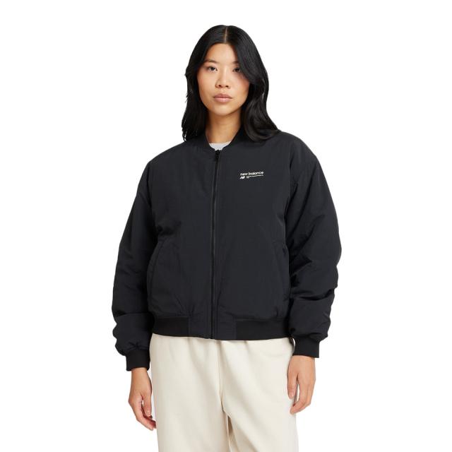 ニューバランス(new balance)Linear Heritage ウーブンパデッド ボンバー ジャケット WJ33507…