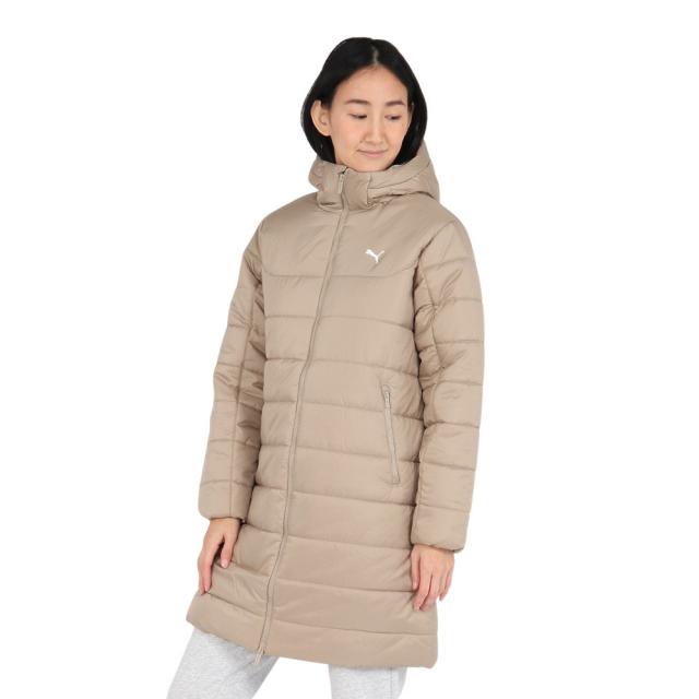 プーマ(PUMA)ESS フーデッド パデッド パーカー 690930 55 BEG(Lady’s)