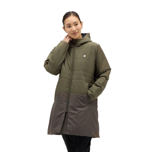 ルコックスポルティフ(lecoqsportif)中わたロングコート LT5FWB81L KH00(Lady’s)