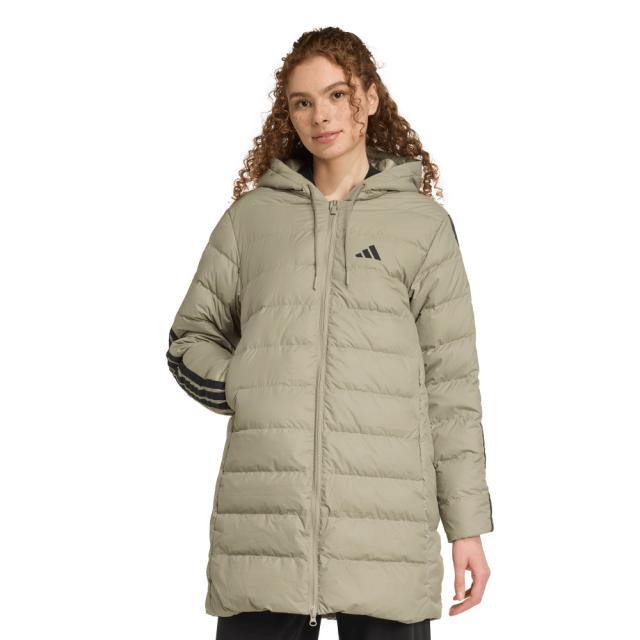 アディダス(adidas)エッセンシャル クライマウォーム スリーストライプス ライトダウン フードジャケット KLK19-J…