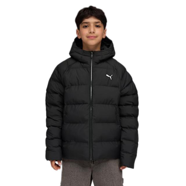 プーマ(PUMA)ジュニア シンセティック フーデッド パッファー ジャケット 691162 01 BLK(Jr)
