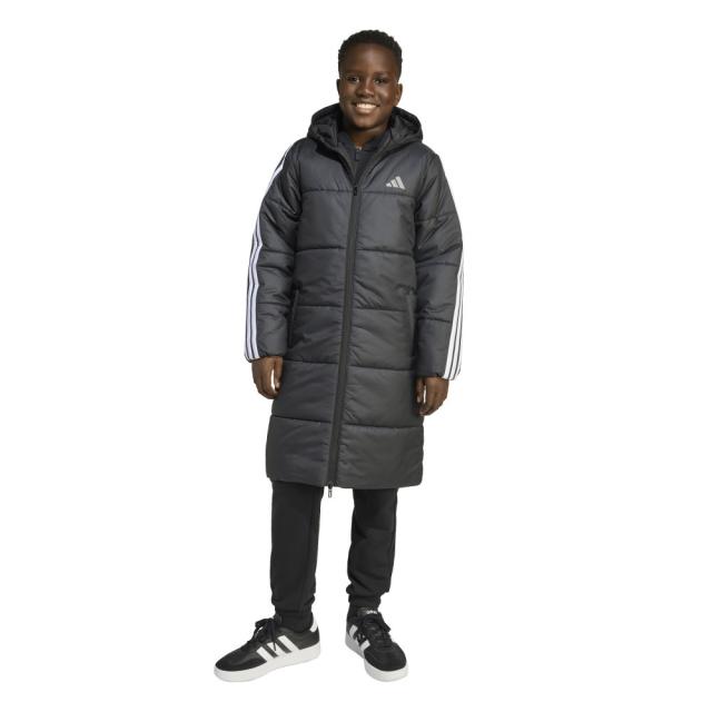 アディダス(adidas)キッズ 3ストライプロングコート JYD14-JW2484(Jr)