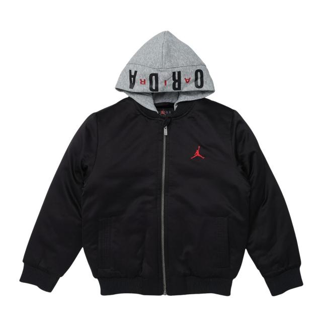 ジョーダン(JORDAN)ジュニア ジョーダン アウター ビッグロゴ フーデッド ボンバー 95D647-023(Jr)