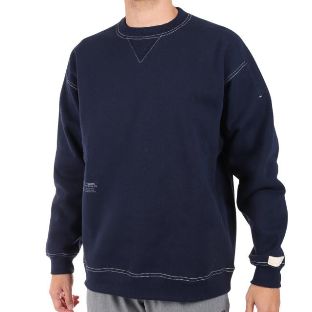 ニューバランス(new balance)トレーナー メンズ 裏起毛 1000 スウェットクルー AMT25019PGM(Men…