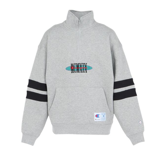 チャンピオン-ヘリテイジ(CHAMPION-HERITAGE)SF ルーズ ハーフジップ スウェットシャツ C3-C013 0…