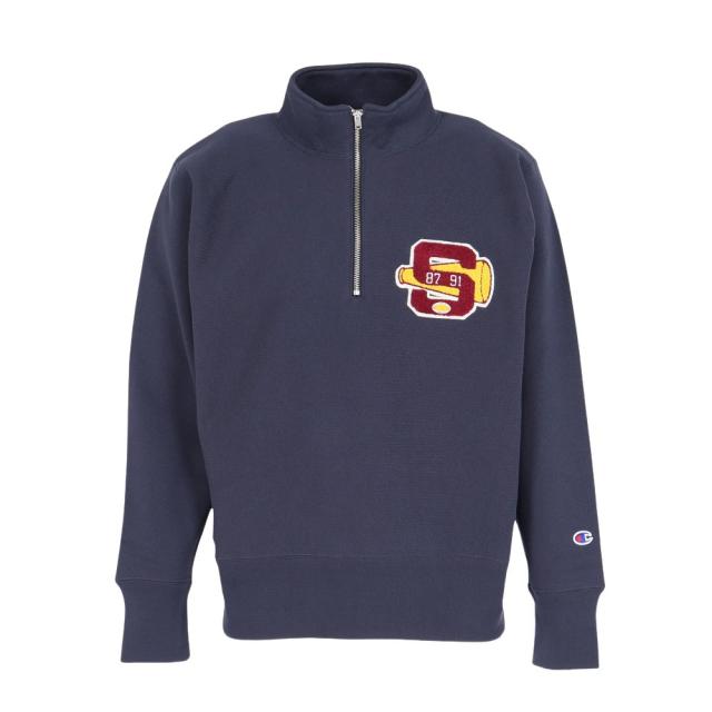 チャンピオン-ヘリテイジ(CHAMPION-HERITAGE)リバースウィーブ 11.5オンス ハーフジップ スウェット C3…