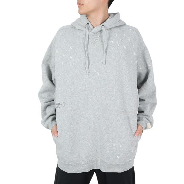 ニューバランス(new balance)パーカー メンズ 1000 ダメージ加工 裏起毛 オーバーサイズフィット AMT351…