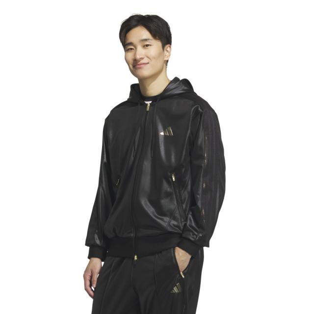 アディダス(adidas)Stadium Gold ルーズフィット フードトラックトップ TV847-JZ8749(Men’s)